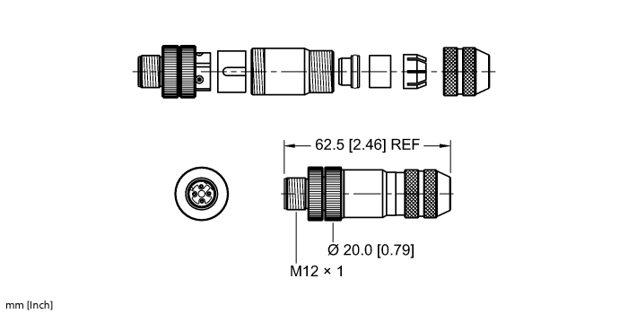 Ethernet Field Wireable - M12 Connection
