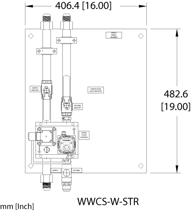 Weld Water Control System with Water Control - Straight Configuration ...