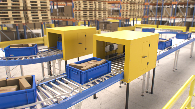 UHF RFID Tunnel for Goods Identification on Conveyor Belts - Turck ...